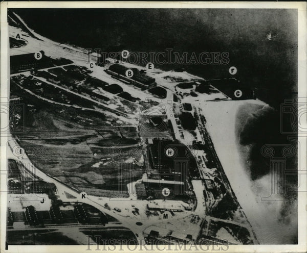 1940 List View of seaplane base at List Isle of Sylt - Historic Images