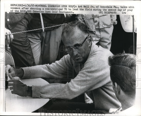 1967 Press Photo Art Wall, Jr., Canadian Open Golf Tournament, Montrea ...