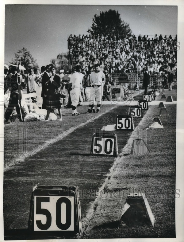 1961 Press Photo University Washington Perdue Football Game Seattle Sp ...