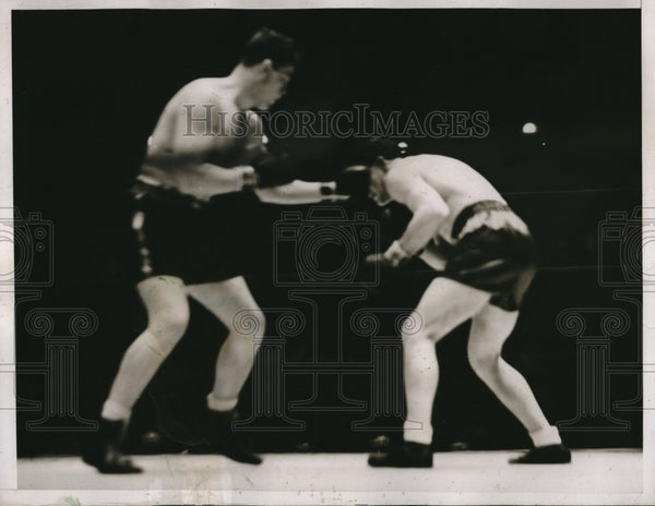 1935 Press Photo Jock McAvoy, Al McCoy, Boxing, World Title, New York ...