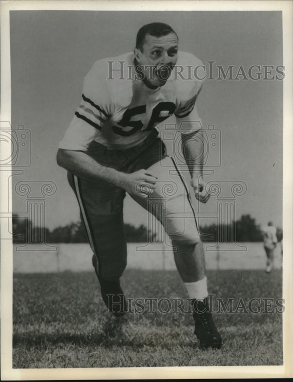 1952 Press Photo Hal Miller, Georgia Tech Football Tackle, Co-Captain ...