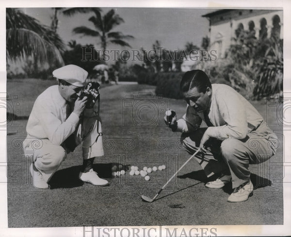 1939 Press Photo Sam M Parks Jr Pittsburgh Golfer Miami Biltmore - nes ...