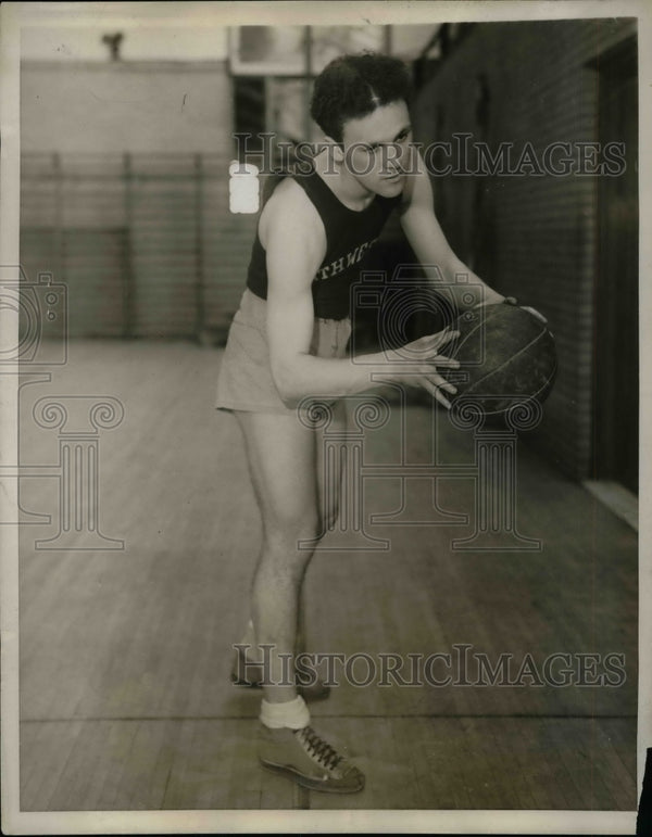 1931 Press Photo Joe Reiff of Northwestern University Basketball ...