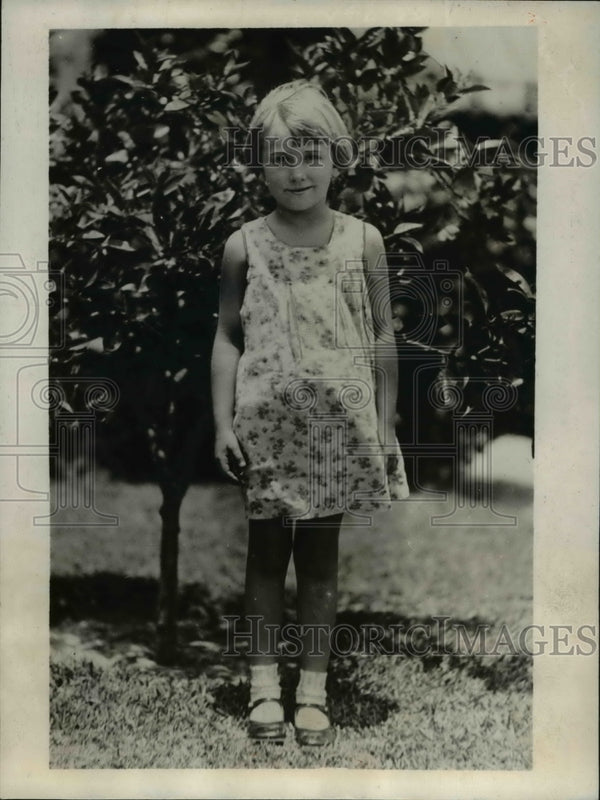 1932 Press Photo Edith Marie Gardener,daughter of a St. Petresburg Min ...