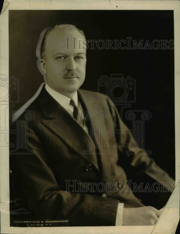 1925 Press Photo Walter S Gifford president of American Telephone Tele ...