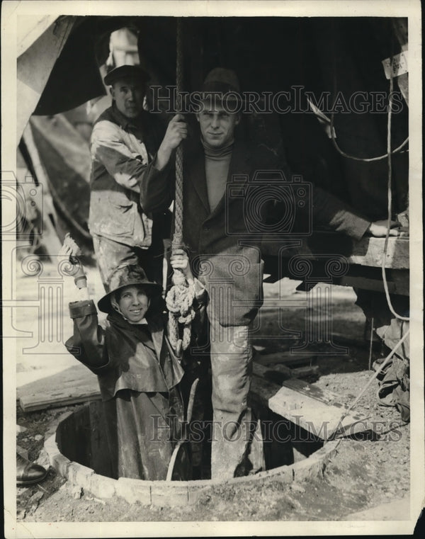 1929 Press Photo Marcelle Laval & James Snisson Jr Chicago businessman ...