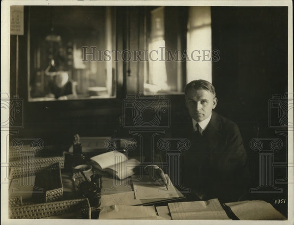 1918 Press Photo Dr Pickrell - Historic Images