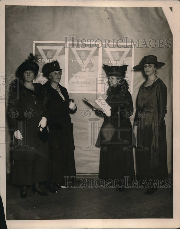 1919 Press Photo Mrs Finley J Shepherd and the Come and See campaign ...