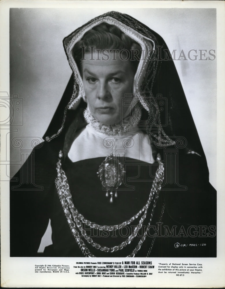 1966 Cast Member of A Man for All Seasons - Historic Images