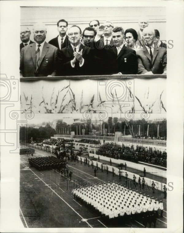 1970 Romanian Liberation 26th Anniversary Parade Reviewers - Historic ...