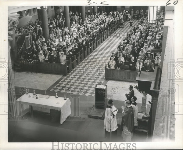 1967 Conducting the Family Life Apostolate's Golden Anniversary Mass ...