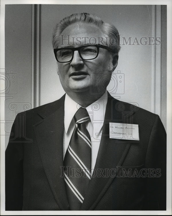 1973 Press Photo Dr. William Allums of Shreveport, Louisiana - Historic ...