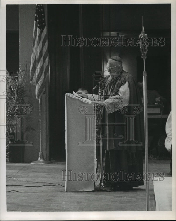 1965 Press Photo Archbishop John Patrick Cody at podium. - noa71711 ...