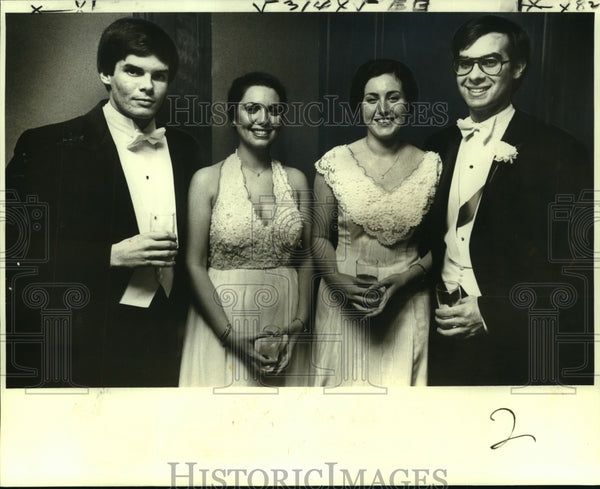 1978 Press Photo Walter Becker, Meg Farris, Elizabeth Rome, Paul H. de ...