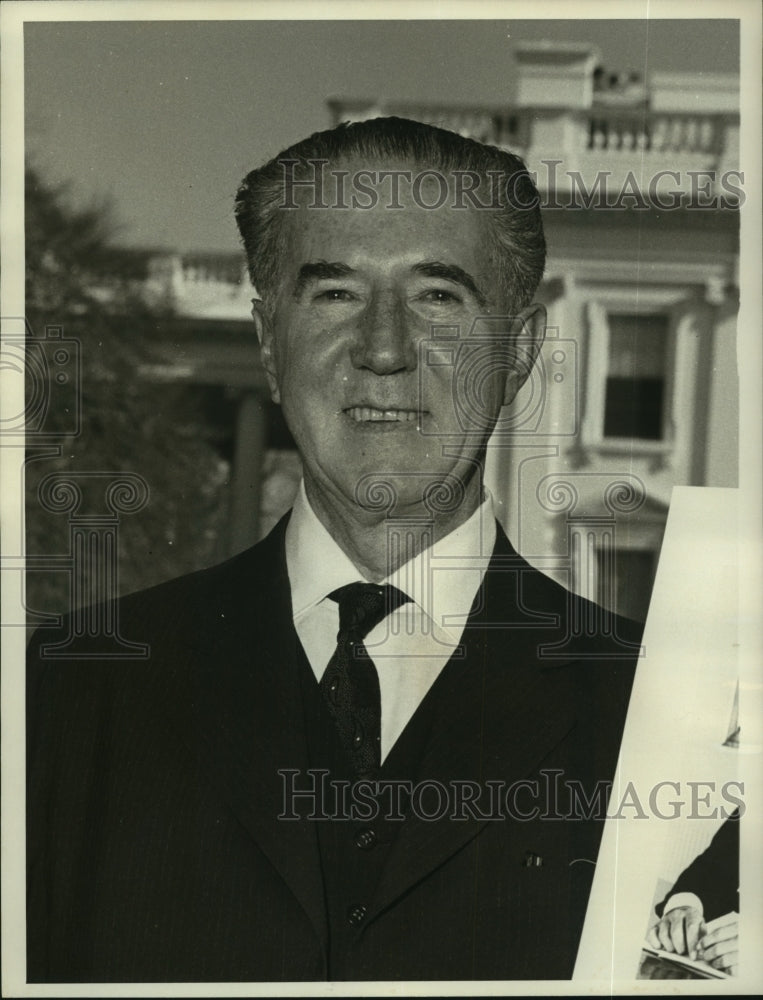 1963 Press Photo Governor of Sao Paulo, Brazil, Adhemar De Barros - no ...