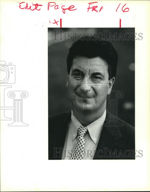 1990 Press Photo Ron Forman - Historic Images