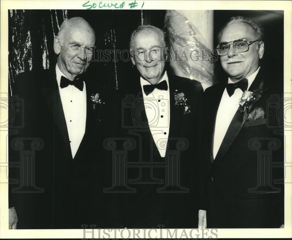 1994 Press Photo GNO tourist - Bob Fiddler, Lester Kabacoff, Preston B ...