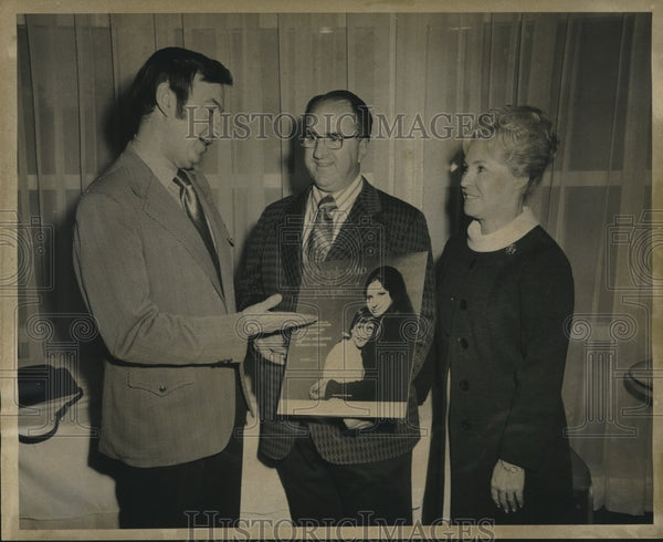 1973 Press Photo National Association for Retarded Children members me ...