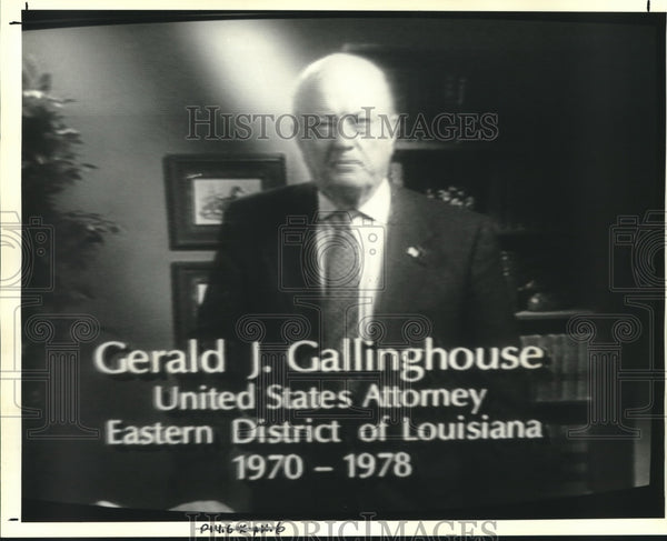1991 Press Photo Gerald J. Gallinghouse's ad in support of Edwin Edwar ...