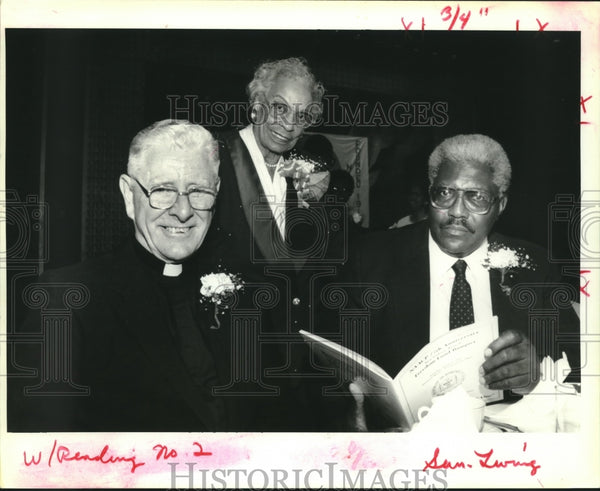 1992 NAACP - Fr. Matthew J. O'Rourke, Thelma Smith, Carl Galmon ...