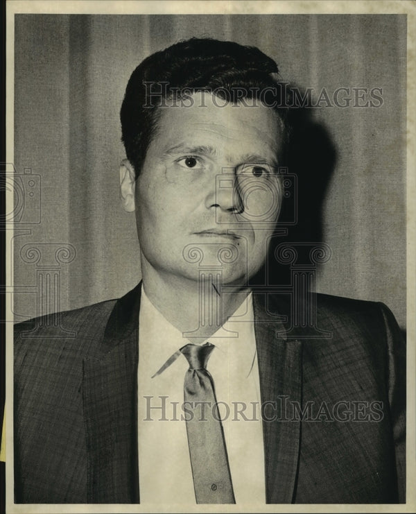 1966 Press Photo Stanley Gaudet, new president of Used Car Dealers - n ...