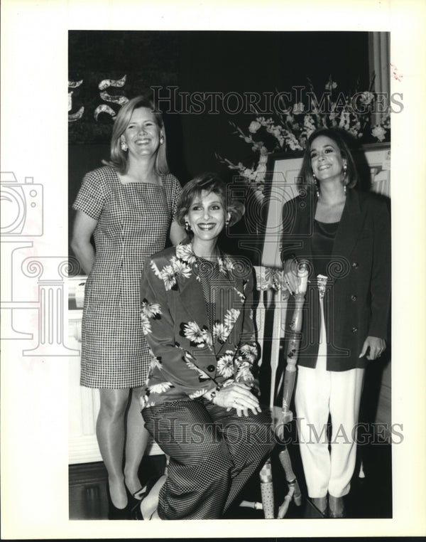 1992 Peggy Bolton, Nicette Goodier, Joellen Canizaro at Stuart Hall ...