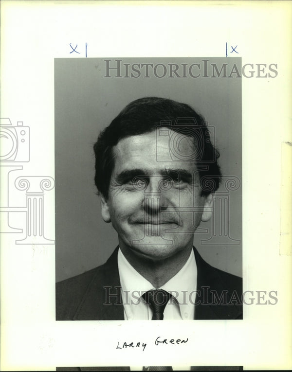 1990 Portrait of Larry Green - nob21669 - Historic Images