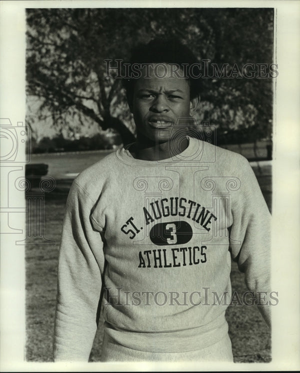 1976 Press Photo Baseball - Raymond Gray of St. Augustine Athletics ...