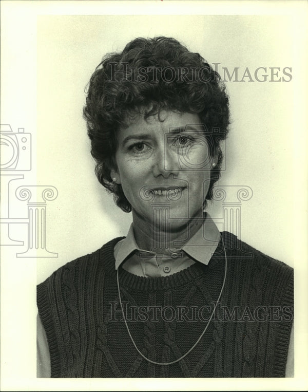 1987 Press Photo Carole Halston - Historic Images