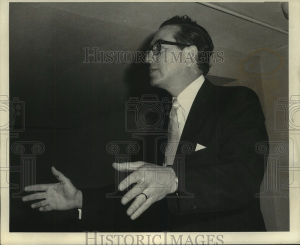 1969 Press Photo William J. Guste, Democratic Attorney General - nob23 ...
