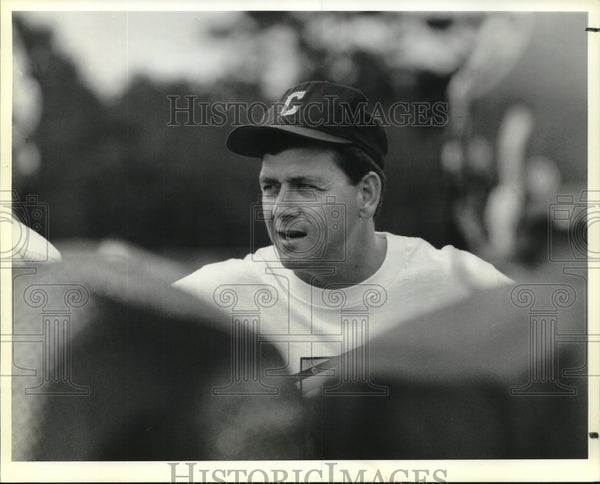 1991 Press Photo Covington High School Assistant Coach Darryl Graham ...