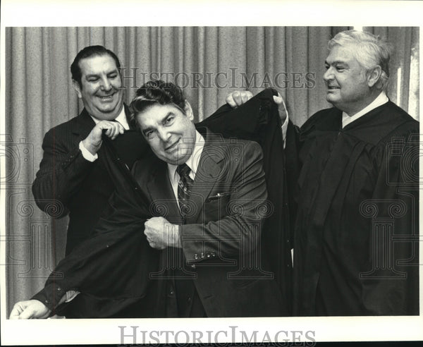 1979 Joe Giarusso, Judge Clarence Giarusso, Judge Oliver Schidingiyo ...