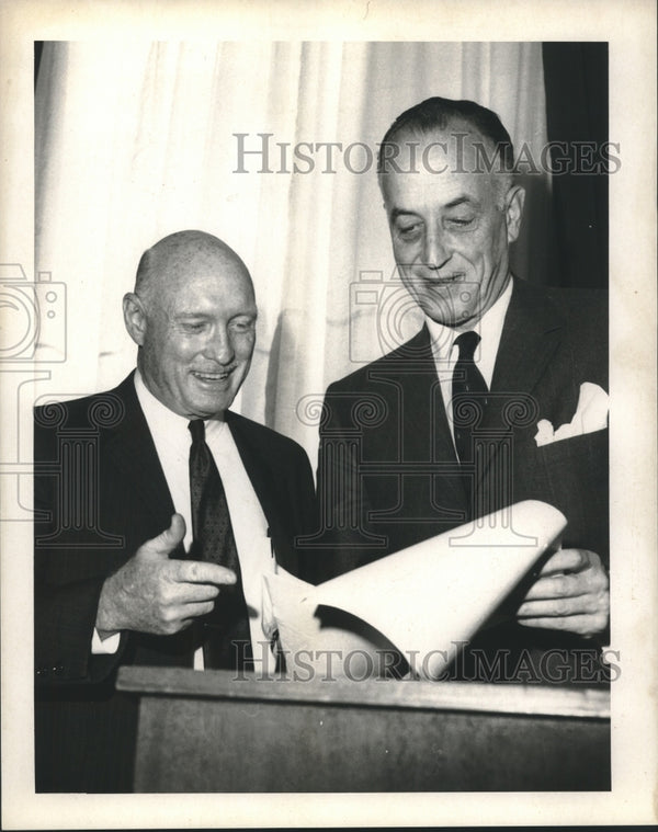 1969 Doctor Harold E. Gray and Donald N. Gleason - Historic Images