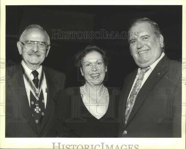 1993 Doctor Albert Habeeb, Margaret & John Murdock at SAR event ...