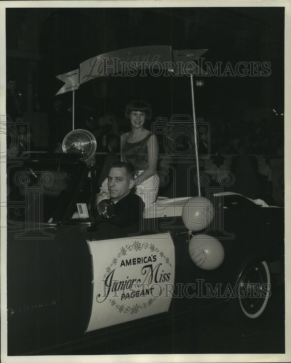 1965 Press Photo Leslie Hernholm competing in America's Junior Miss Pa ...