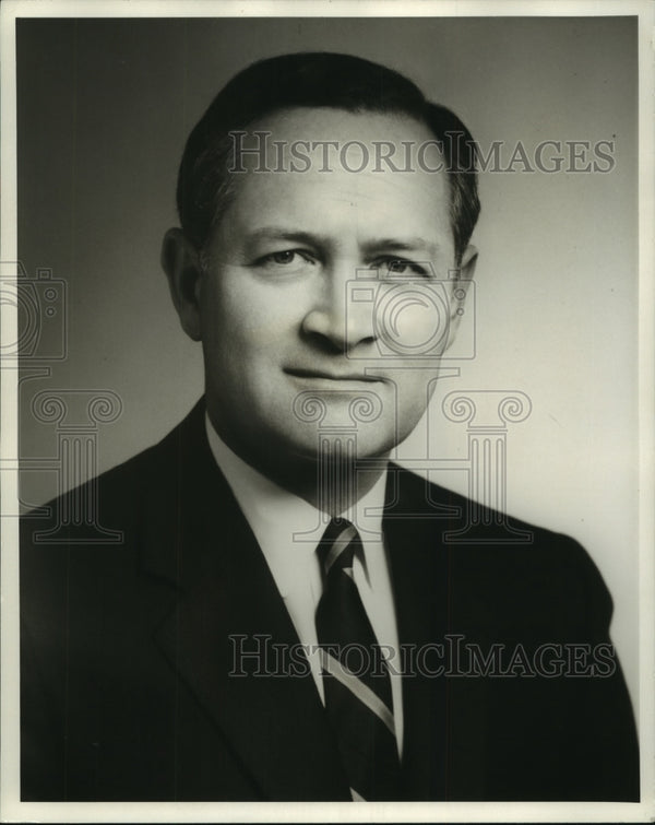 1969 Press Photo Dr. James M. Hester, President, New York University ...