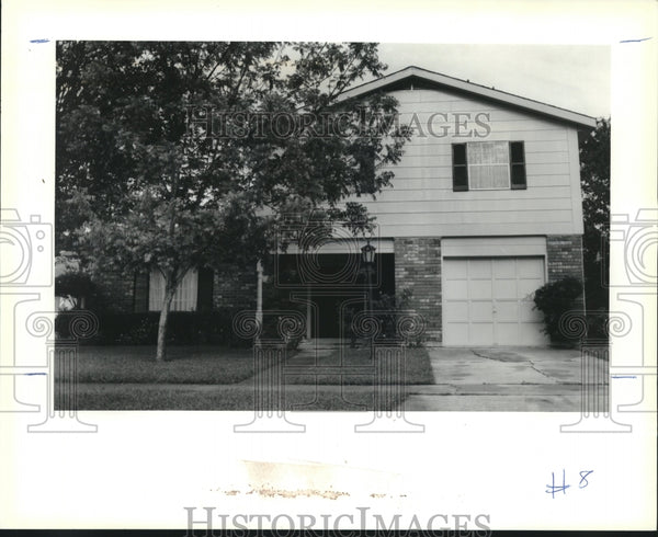 1991 Press Photo Exterior of the house located at 752 Goodson in Terry ...