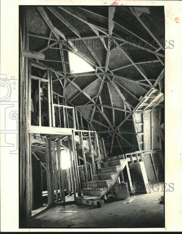 1981 New Orleans Construction of Dome Home of Captain William Ware ...