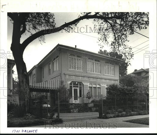 1987 Press Photo Housing - 1701 Valence Street, New Orleans, Louisiana ...