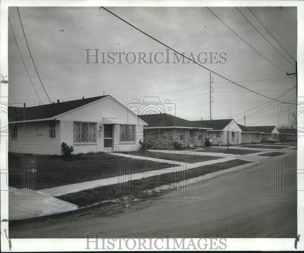 1969 Homes by Housing Authority of New Orleans in Delery Homes area ...