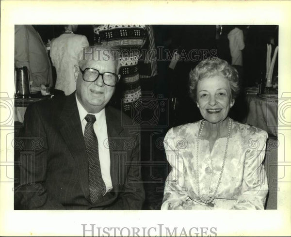 1993 Press Photo Louisiana State University Reunion Dr. and Mrs. Jeans ...