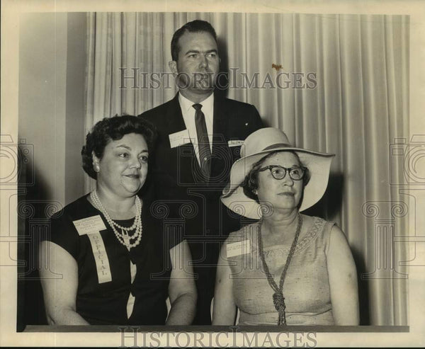 1965 Press Photo Public Health officials at an event at the Jung Hotel ...
