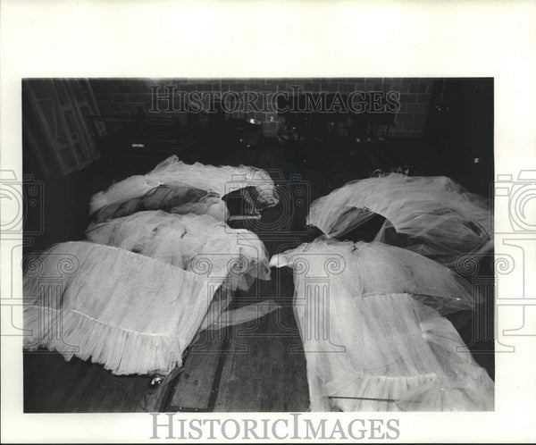 1977 George Hoag - Pieces of skirt before it was assembled - Historic ...