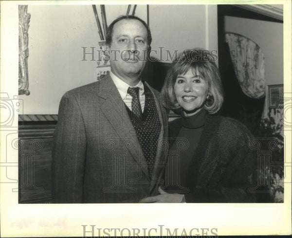 1992 Press Photo Duke Alums - Dr. Rene and Mrs. Janet Koppel - Historic ...