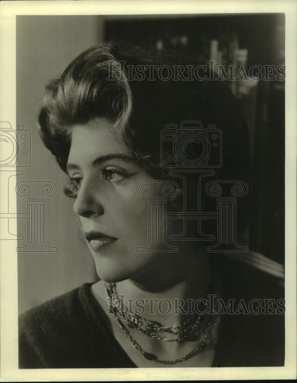 1963 Jennifer Lash, author of new novel "The Prism" - Historic Images