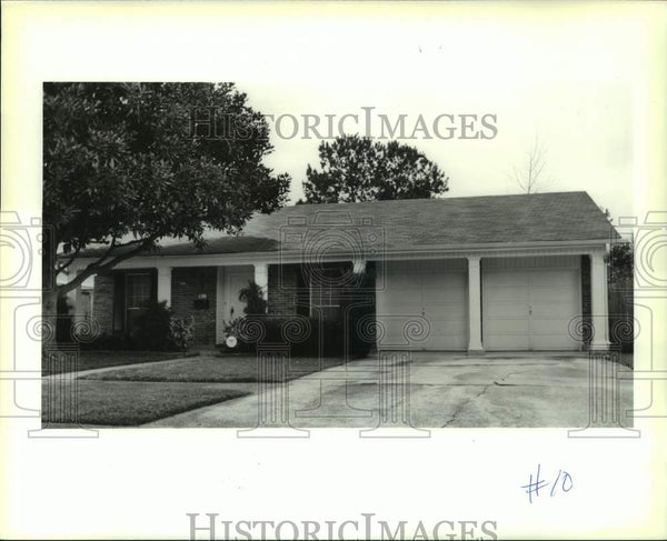 1991 Press Photo Real estate at 817 heritage in Terrytown, LA ...