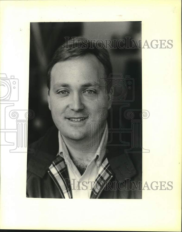 1990 Press Photo Holy Cross High School - John Priola, Basketball Coac ...