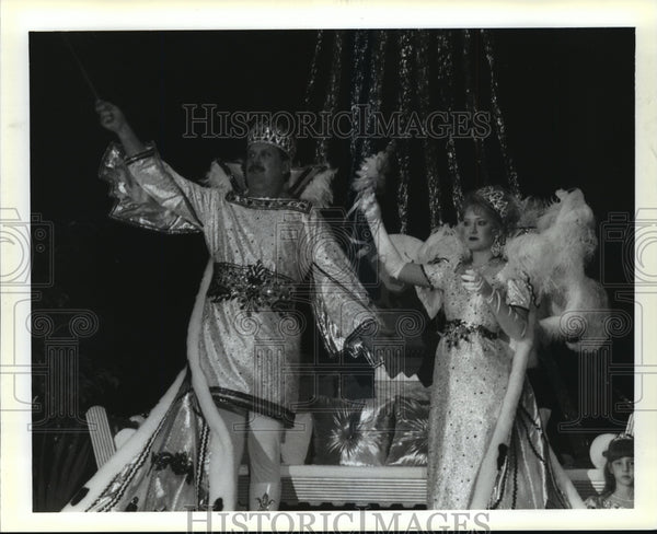 1992 Carnival Ball King Billy Bob Karch and Queen Anjanette Rose ...