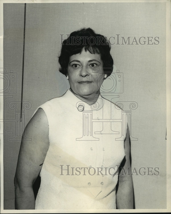 1968 Press Photo Mrs. James M. Colomb Jr., president of Dominican Asso ...