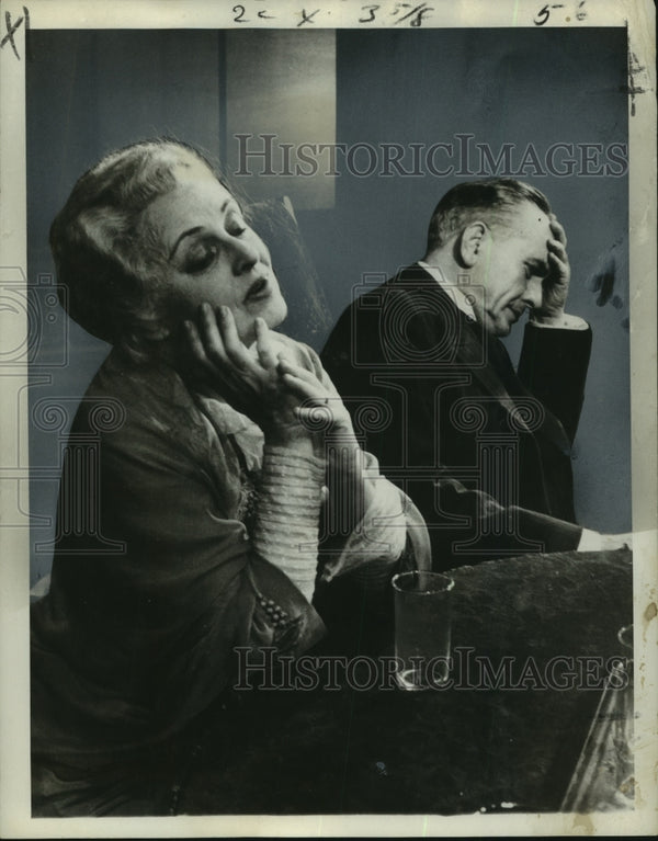 1956 Actors Fredric March, Florence Eldridge Return to Broadway ...